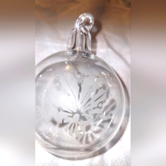 Princess House | Holiday | Vintage Princess House Handblown Etched ...
